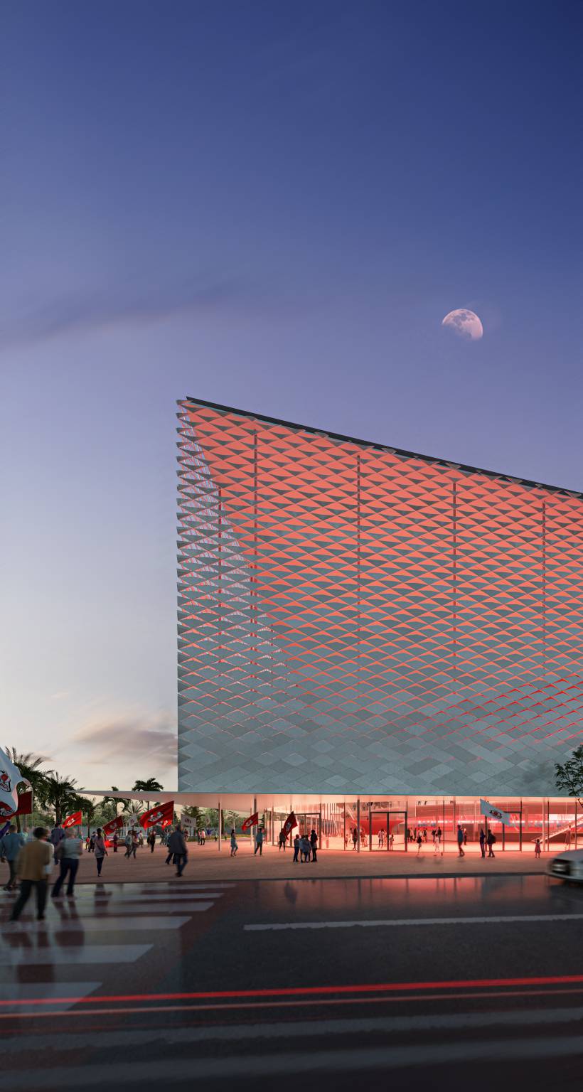 Stade Prince Moulay El Hassan — Atelier Ferret Architectures