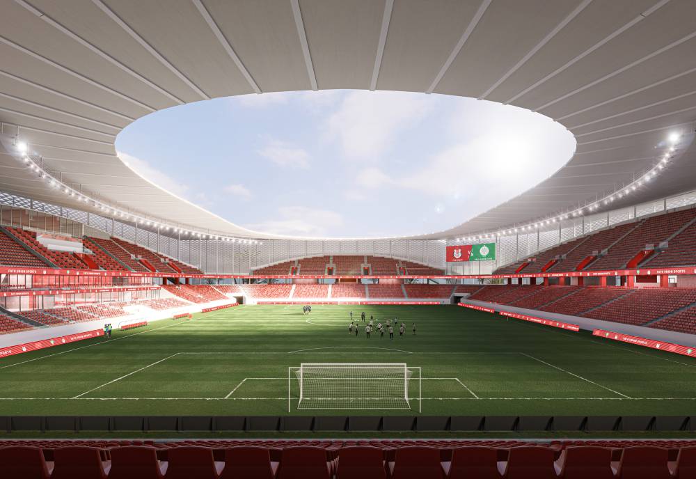 Prince Moulay El Hassan Stadium — Atelier Ferret Architectures